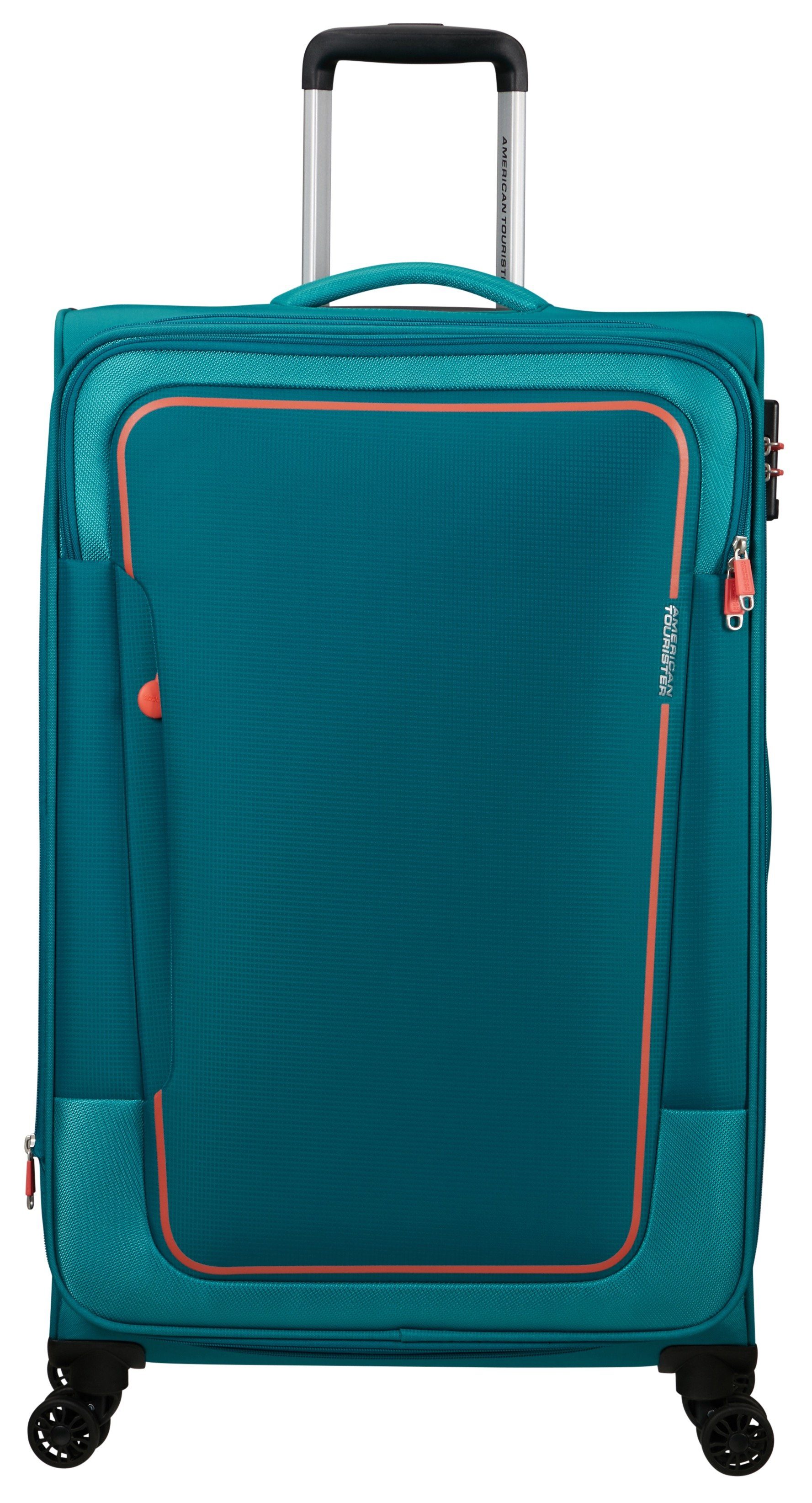 American Tourister® Weichgepäck Trolley Pulsonic 4 Rollen Polyester